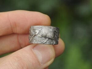 Silver Rings - NZ Natives - Aaron Brown Sculpture